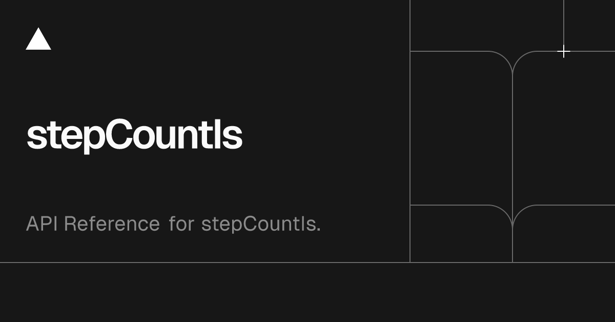 AI SDK Core: stepCountIs