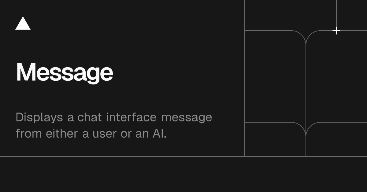Chatbot: Message