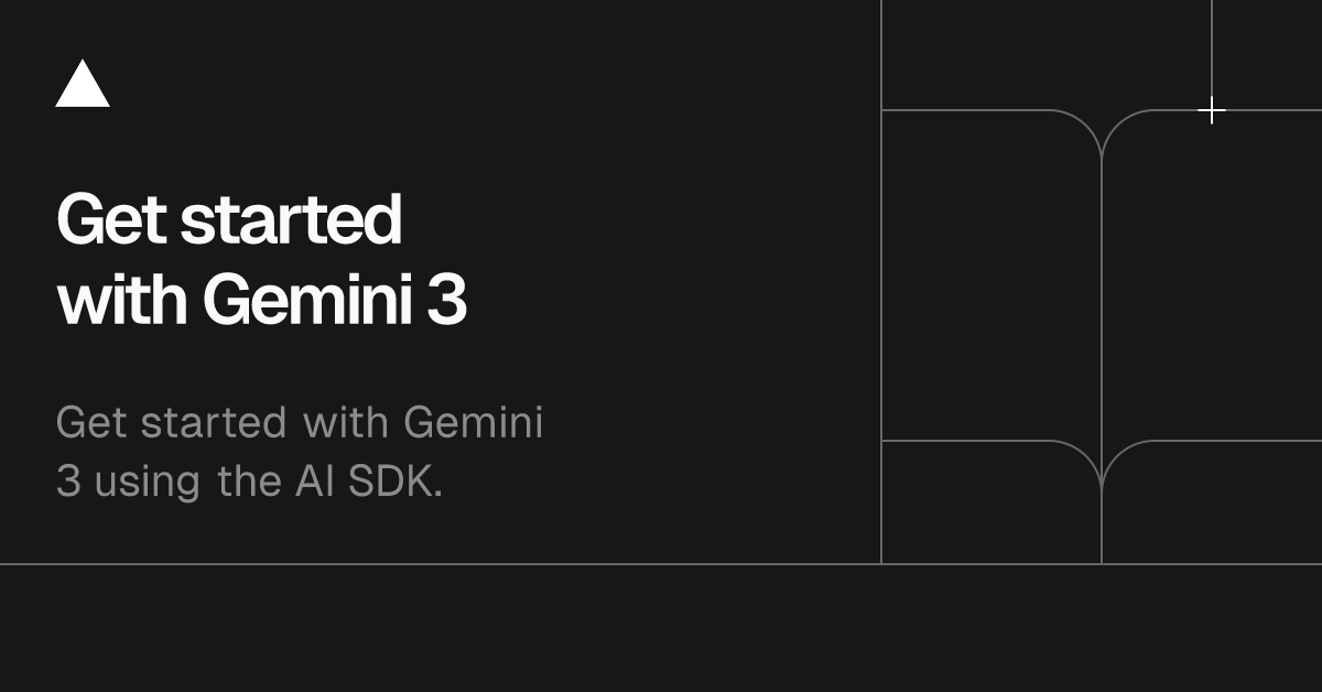 Guides: Get started with Gemini 3