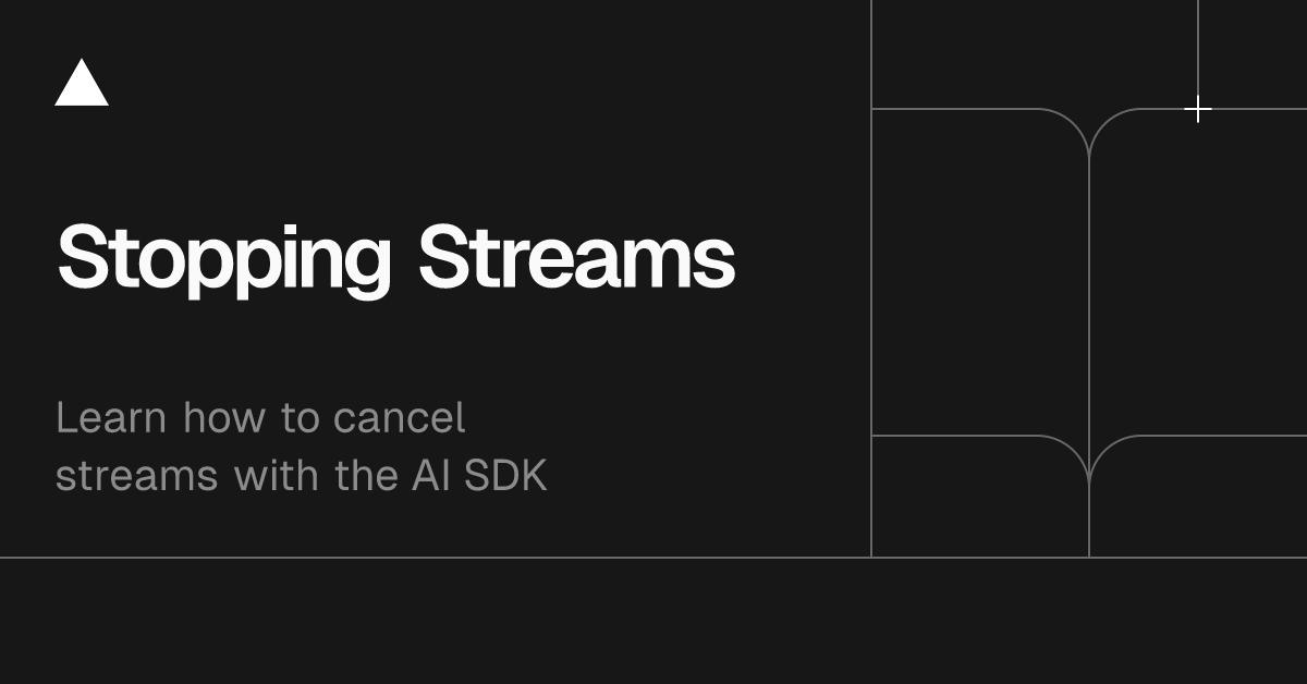 Advanced: Stopping Streams