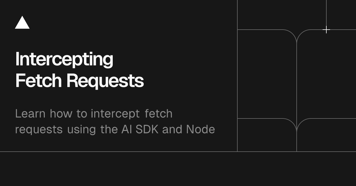 Node: Intercepting Fetch Requests