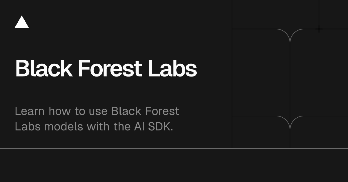 AI SDK Providers: Black Forest Labs