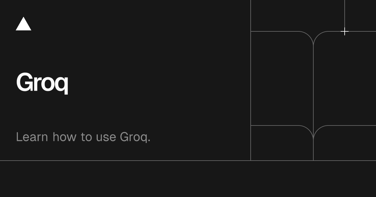 AI SDK Providers: Groq