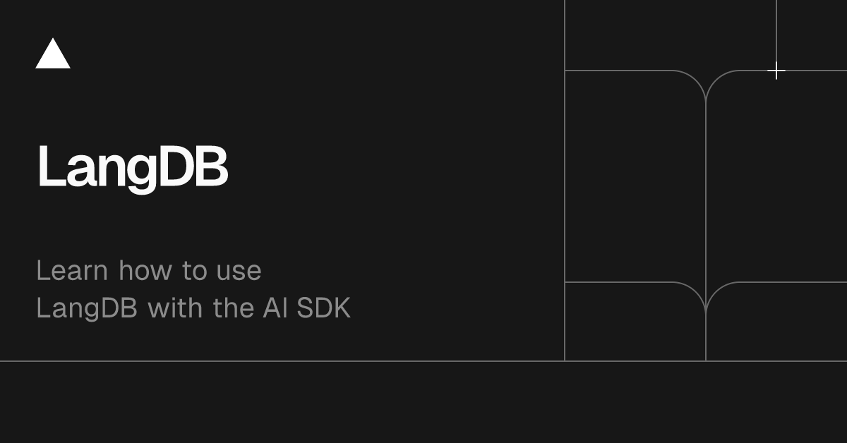 Community Providers: LangDB