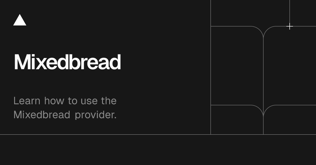 Community Providers: Mixedbread