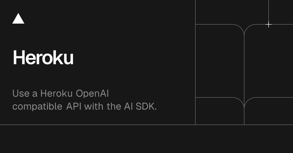 OpenAI Compatible Providers: Heroku
