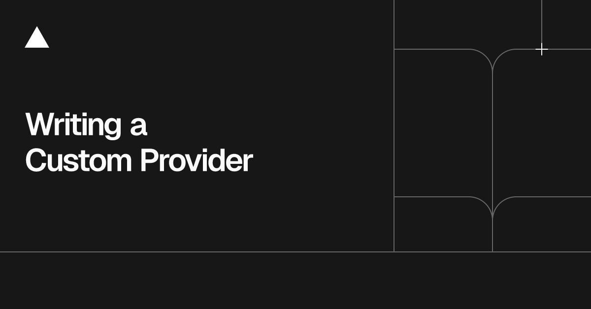 OpenAI Compatible Providers: Writing a Custom Provider
